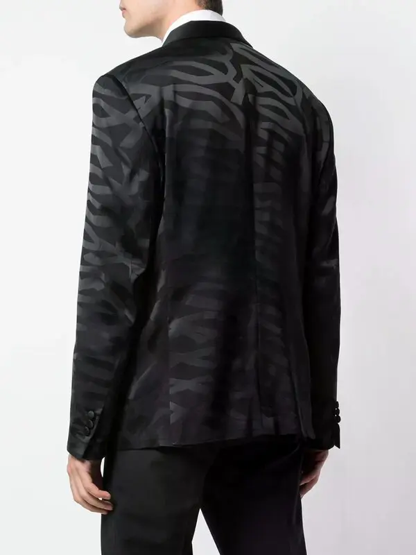 Neil Barrett Patterned Satin Jacket