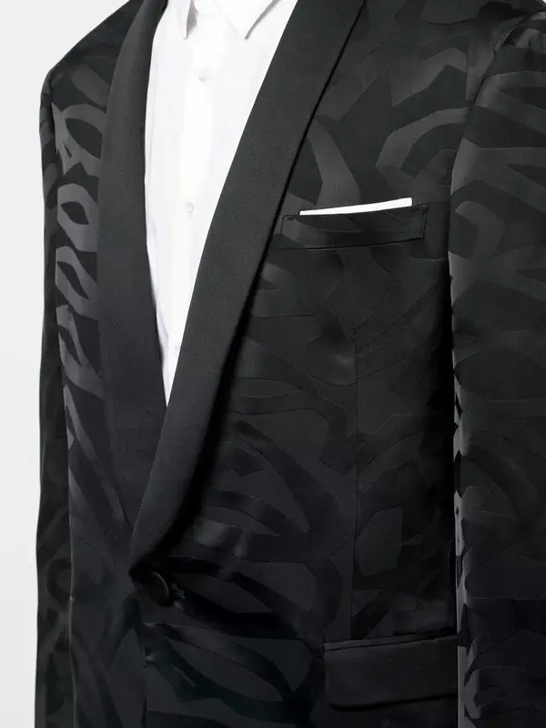 Neil Barrett Patterned Satin Jacket