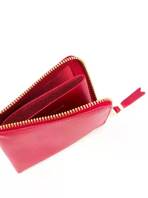Comme Des Garçons Zip-around Wallet - Red