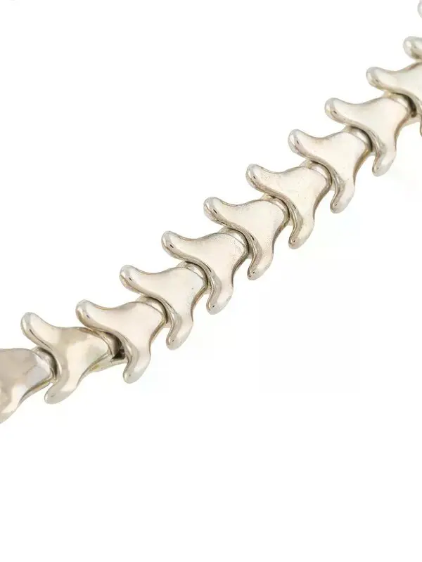 SHAUN LEANE Serpent Trace Slim Bracelet - Silver