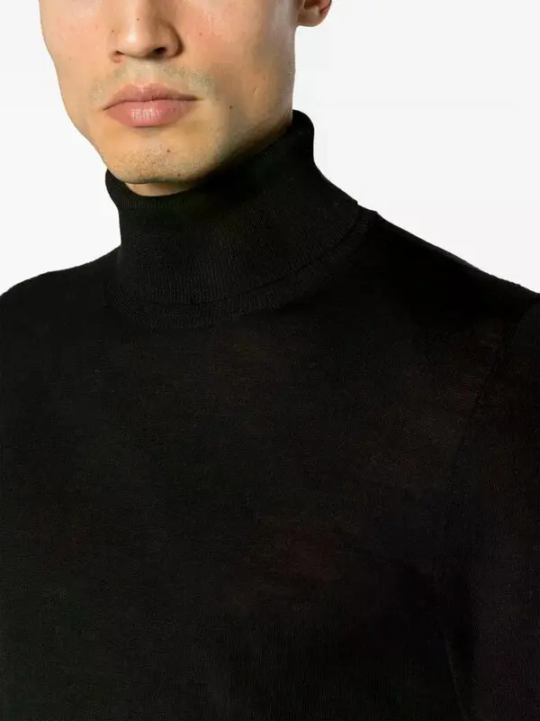 HACKETT Roll-neck Wool-blend Jumper