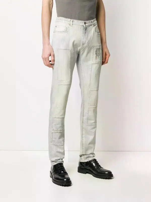 Faith Connexion Slim-fit Stonewashed Jeans
