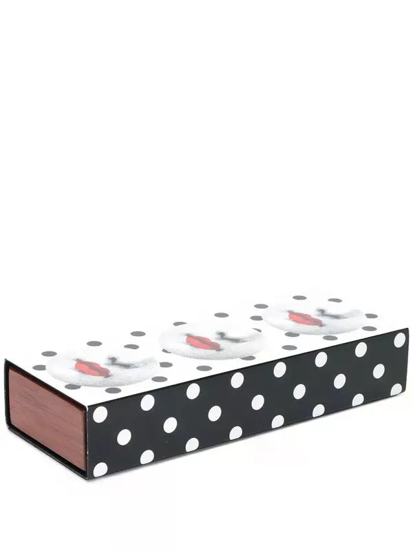 FORNASETTI Printed Wooded Box