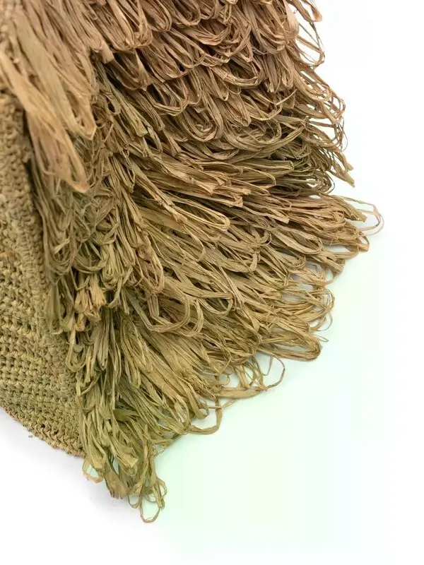 IBELIV Onja Fringe-trimmed Tote Bag - Neutrals