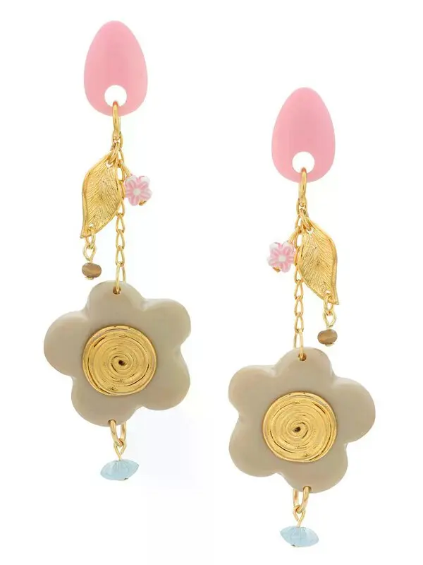 AMIR SLAMA Flower Earrings
