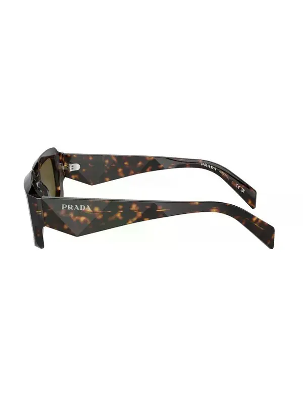 Prada Symbole Square-frame Sunglasses - Green