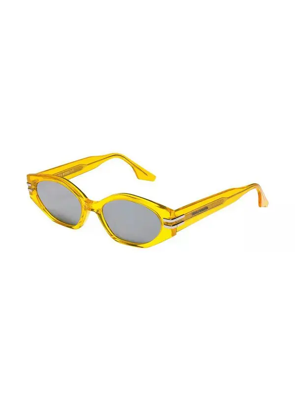 GENTLE MONSTER Ghost Y2 Oval Frame Sunglasses