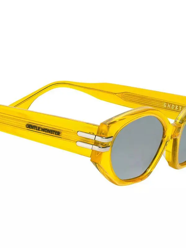 GENTLE MONSTER Ghost Y2 Oval Frame Sunglasses