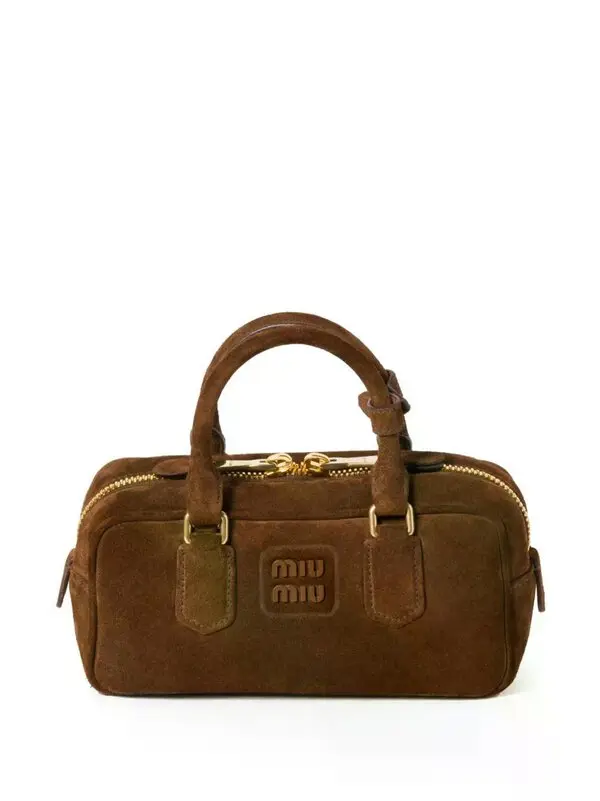 Miu Miu Arcadie Suede Tote Bag