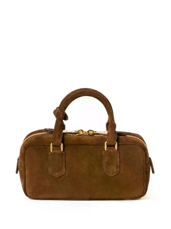 Miu Miu Arcadie Suede Tote Bag