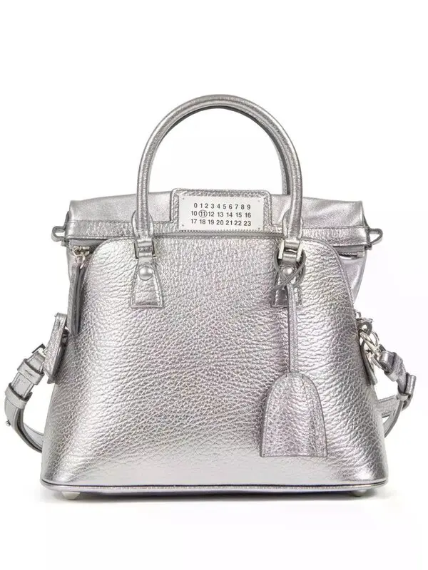 MAISON MARGIELA 5ac Classique Tote Bag - Silver