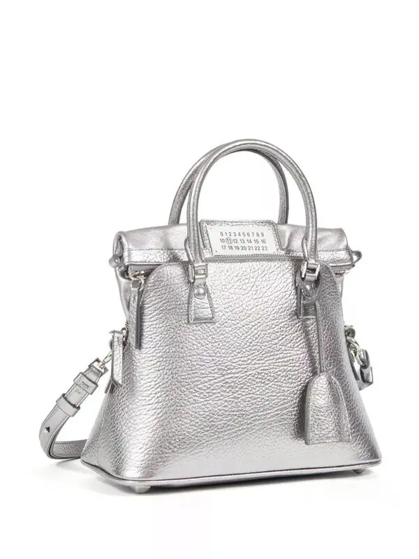 MAISON MARGIELA 5ac Classique Tote Bag - Silver