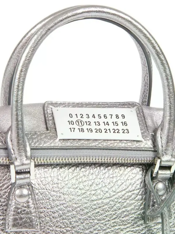 MAISON MARGIELA 5ac Classique Tote Bag - Silver