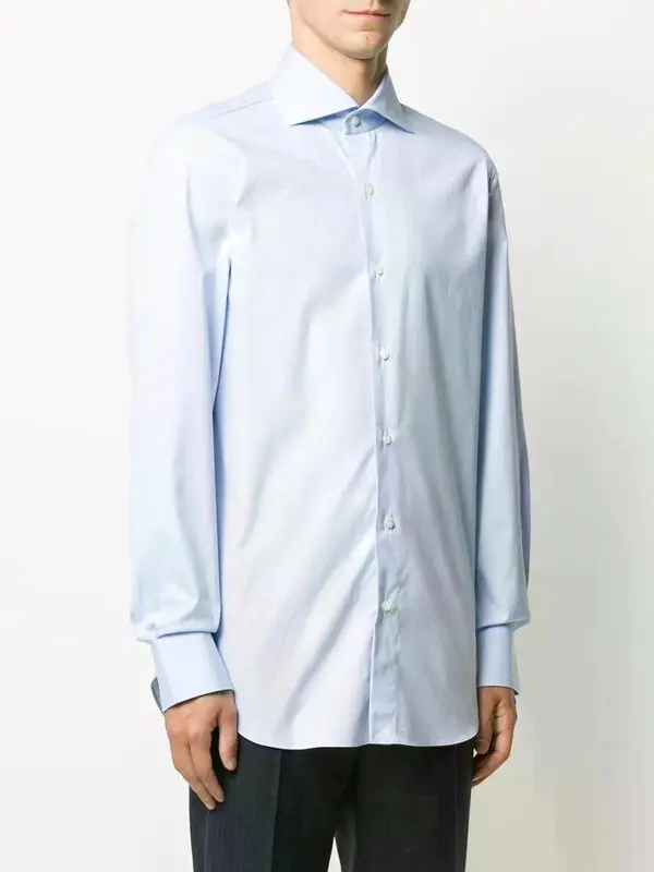 FINAMORE 1925 Poplin Dress Shirt