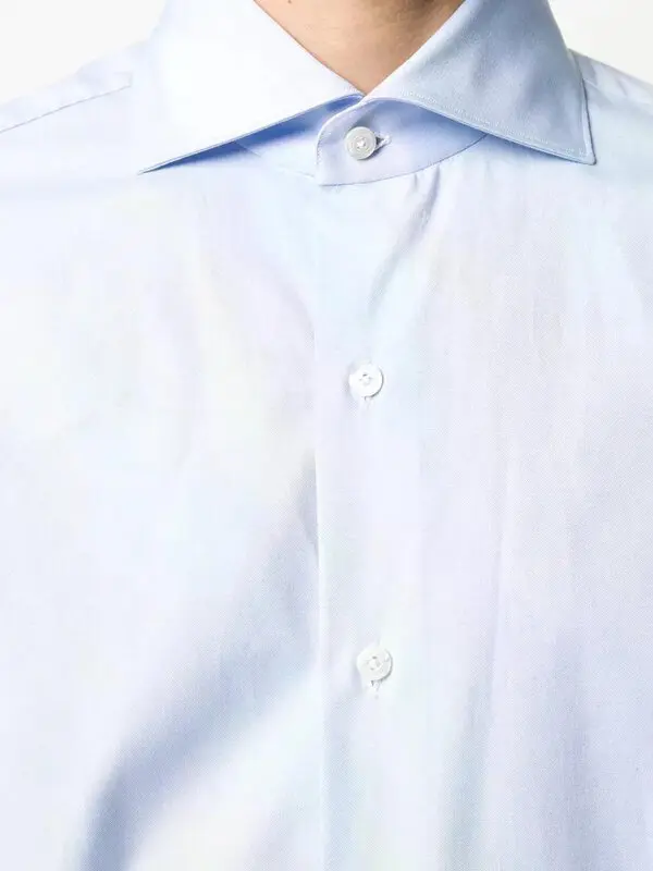FINAMORE 1925 Poplin Dress Shirt