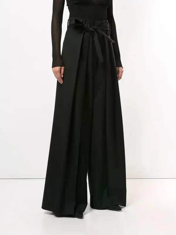 Goen.j Paperbag Wide-leg Trousers