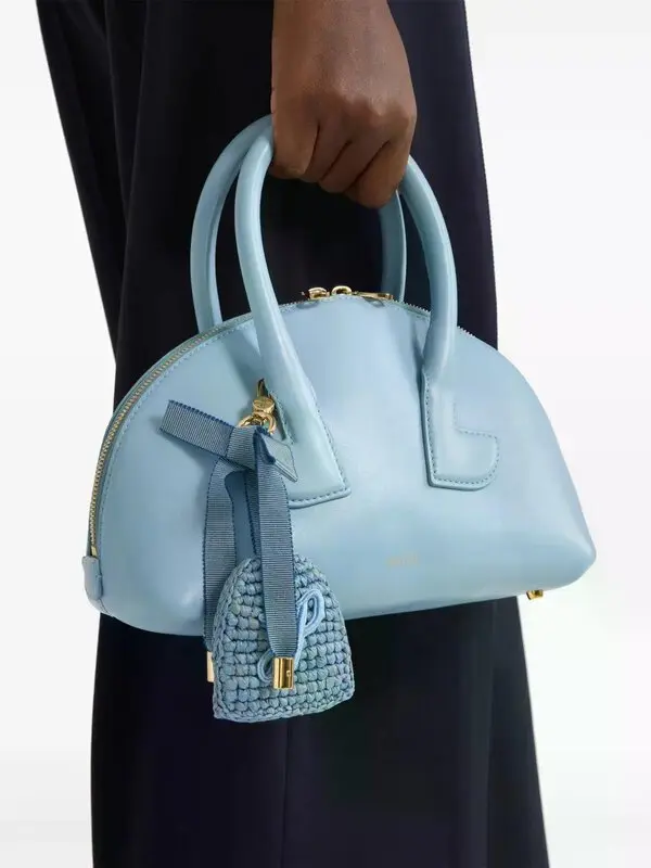 PATOU Raffia Keychain