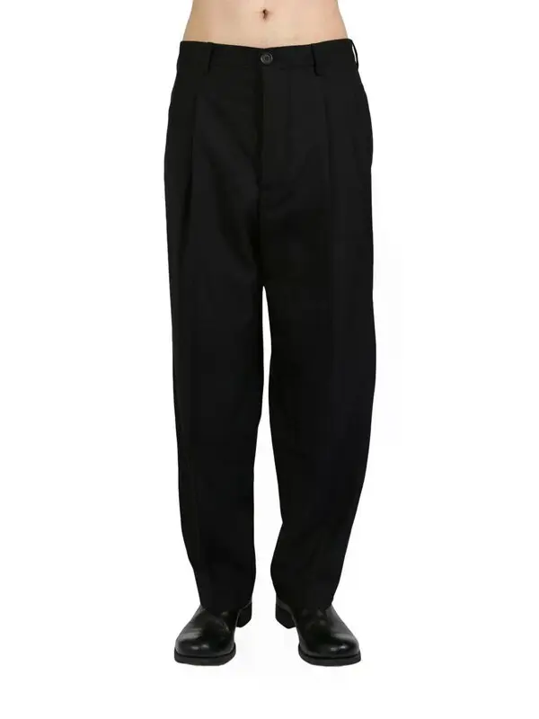 Marni Wool Straight-leg Trousers