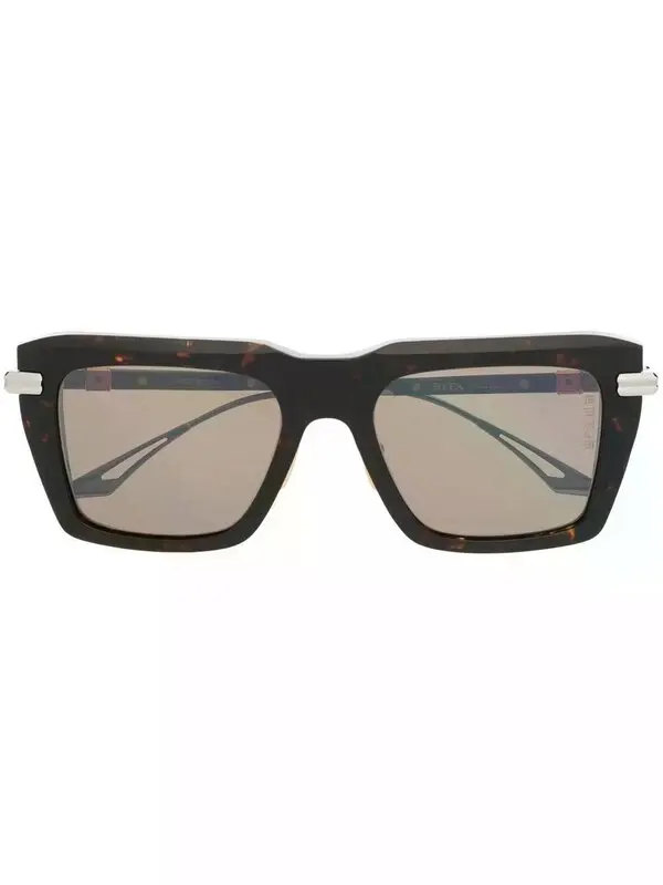 Dita Tortoiseshell-effect Square Sunglasses