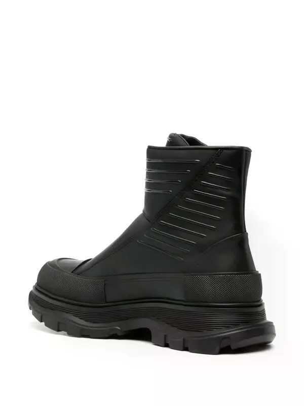 Alexander McQueen Tread Slick 45mm Leather Boots