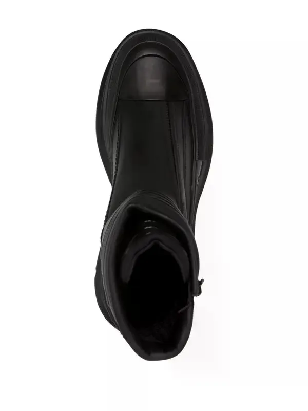 Alexander McQueen Tread Slick 45mm Leather Boots