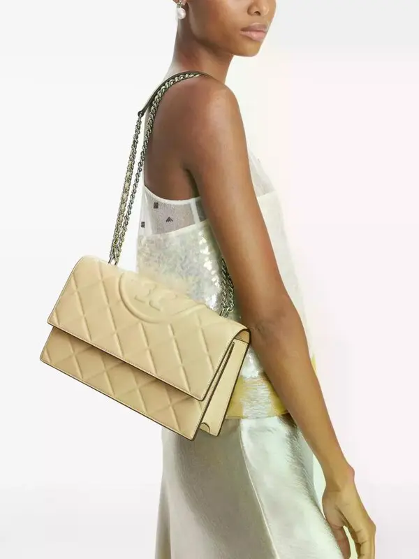 Tory Burch Fleming Shoulder Bag - Neutrals