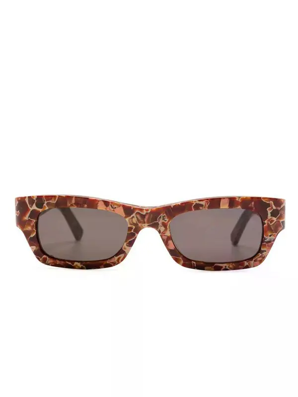 Marni Lava Ik Kil Sunglasses - Brown