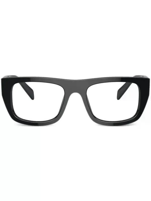 Prada Rectangle-frame Glasses - Black