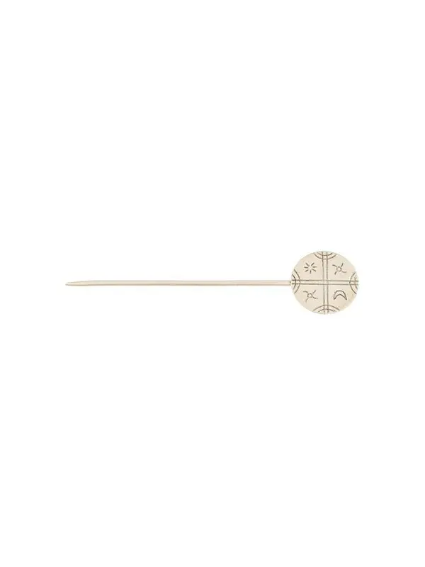 Voz Tupo Small Pin With Pin Fastening - Silver