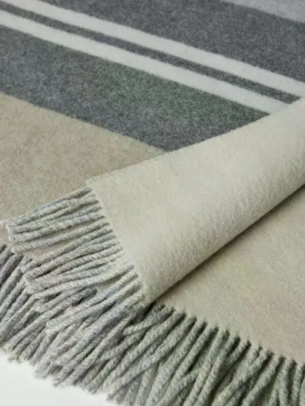 Brunello Cucinelli Colour-block Cashmere Blanket