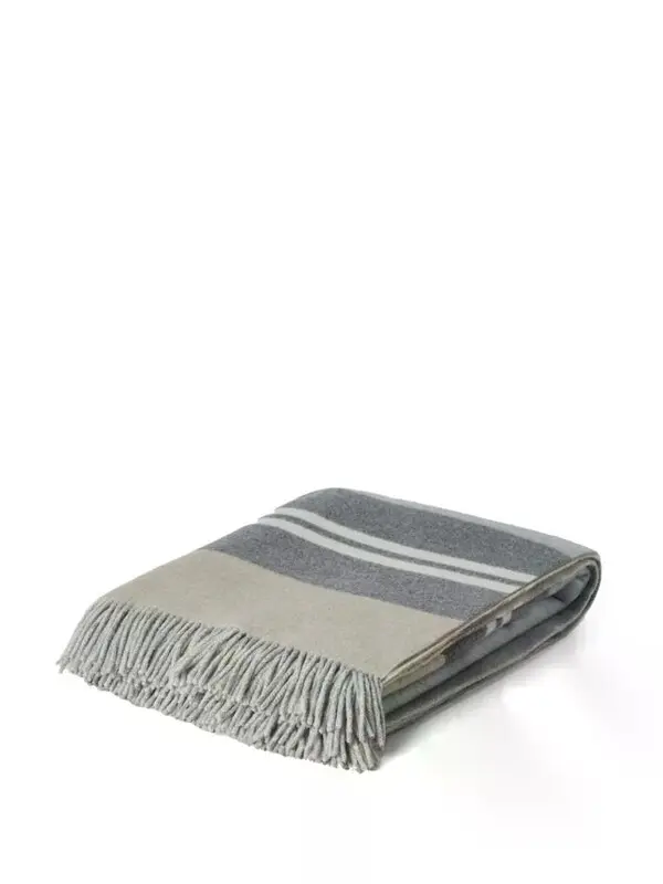 Brunello Cucinelli Colour-block Cashmere Blanket