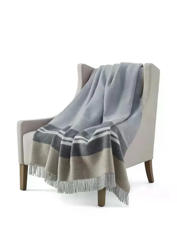 Brunello Cucinelli Colour-block Cashmere Blanket