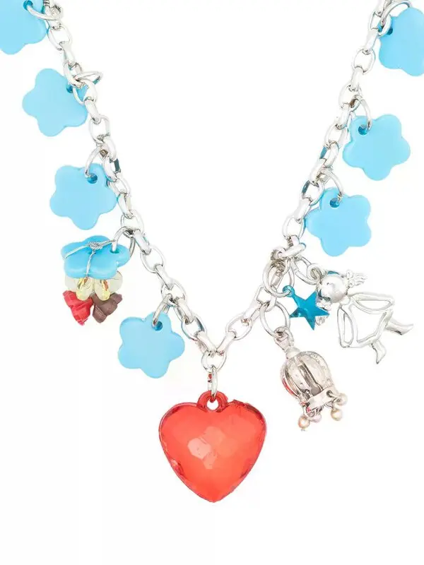 AMIR SLAMA Five-strand Charm Necklace