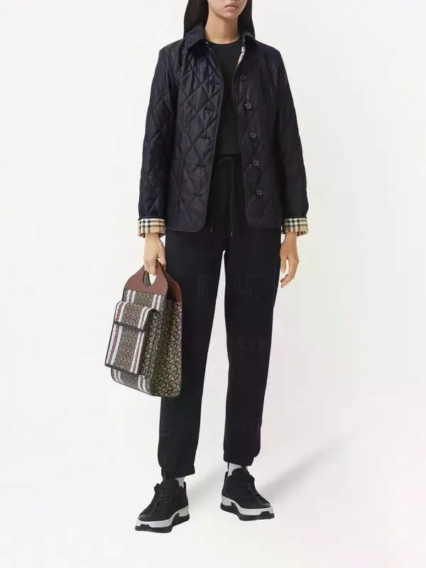 Burberry Diamond-quilted Thermoregulated Jacket