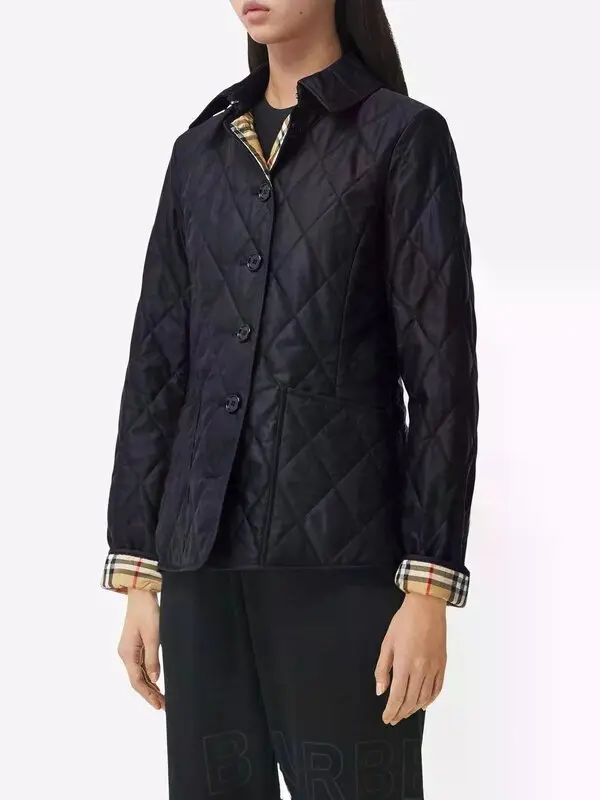 Burberry Diamond-quilted Thermoregulated Jacket
