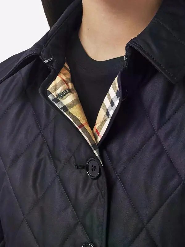 Burberry Diamond-quilted Thermoregulated Jacket