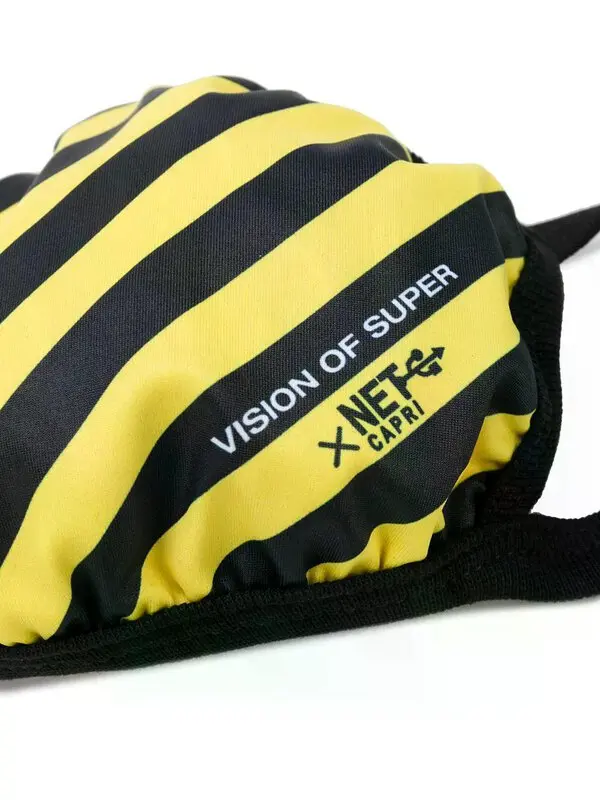VISION OF SUPER Striped Face Mask