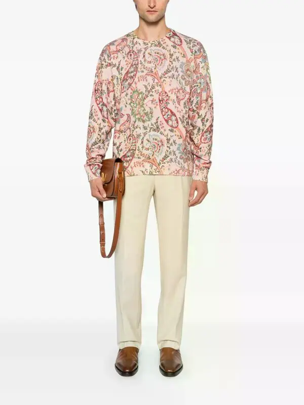 Etro Tailored Wool Trousers