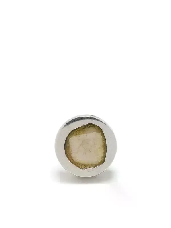 PARTS OF FOUR Diamond-encrusted Single Earring - Silver