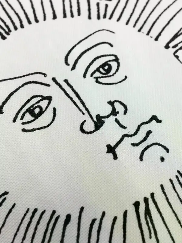 FORNASETTI Solamente-print Cushion