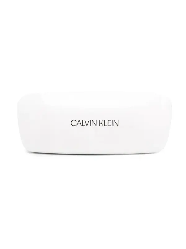 Calvin Klein Pilot-frame Glasses - Gold