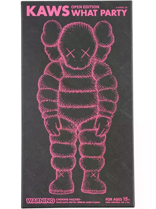 KAWS What Party Figure - Pink