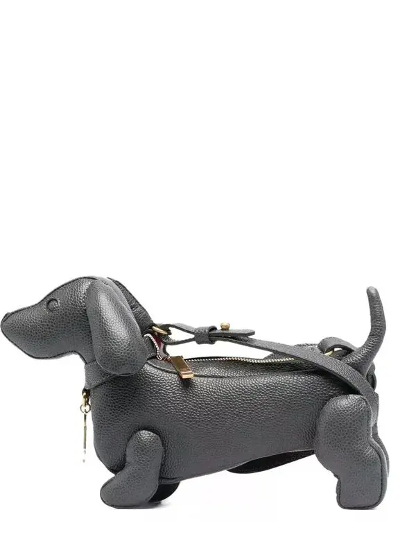 Thom Browne Leather Hector Bag - Black
