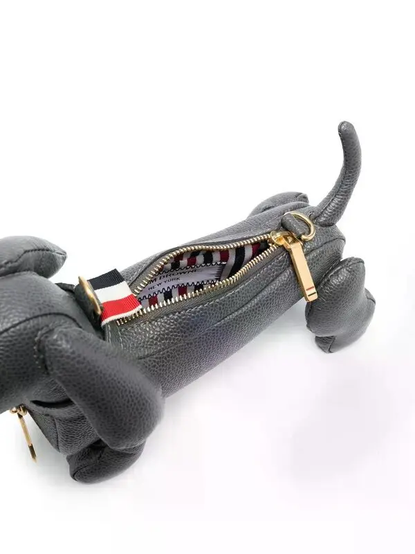 Thom Browne Leather Hector Bag - Black