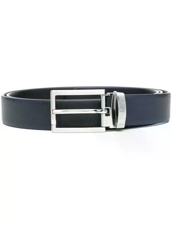 Emporio Armani Logo-buckle Leather Belt