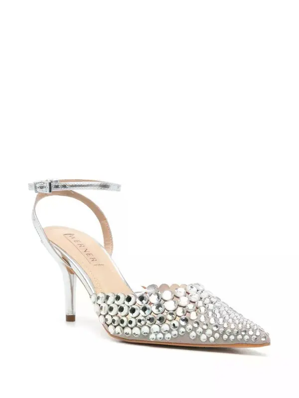 WERNER Giorgia Crystal Embellished Pumps