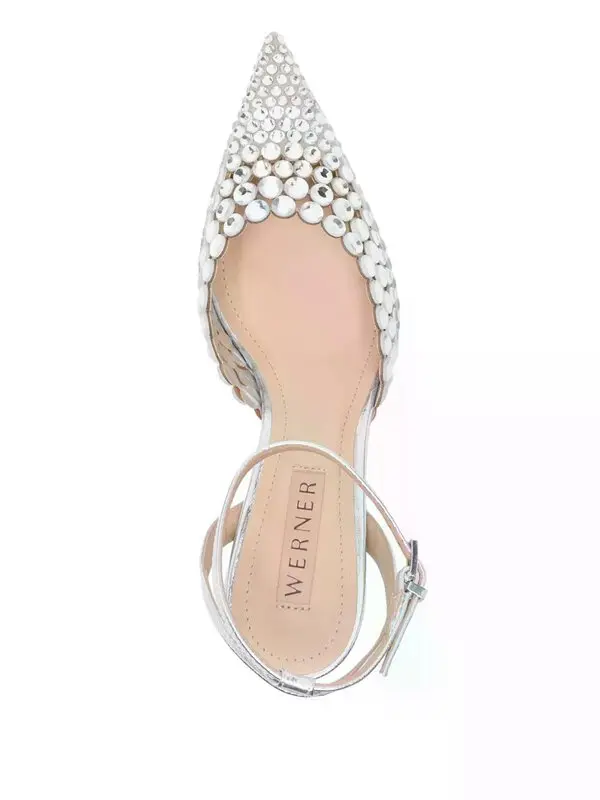 WERNER Giorgia Crystal Embellished Pumps