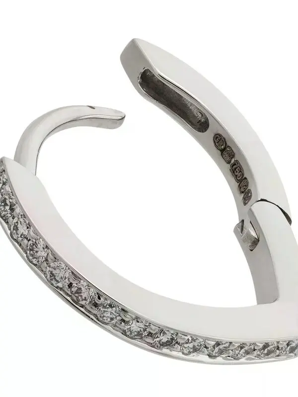 REPOSSI 18kt White Gold Diamond Single Earring