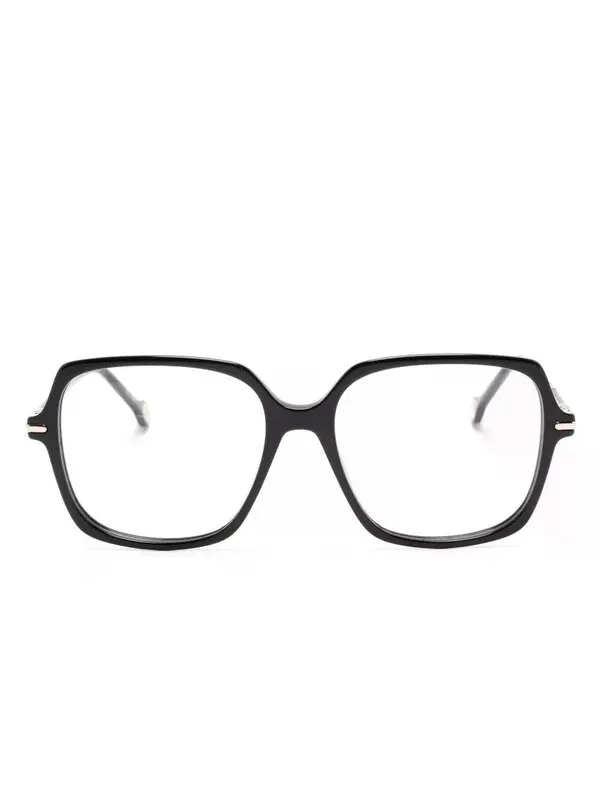Carolina Herrera Oversized Frame Glasses - Black