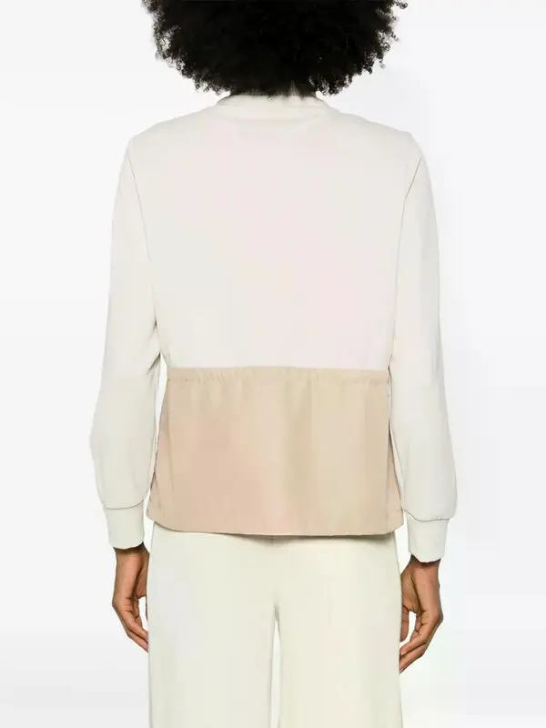 Lorena Antoniazzi Panelled Quilted Zip-up Jacket